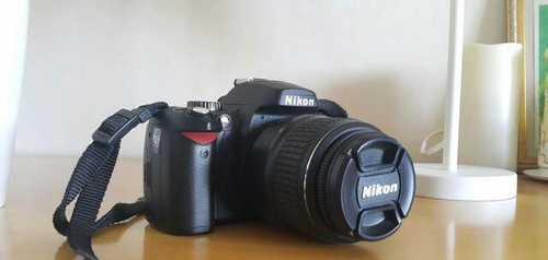 Nikon d60 цифровой зеркальный фотоаппарат