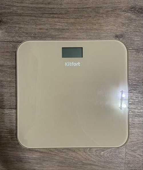 Весы напольные электронные Kitfort
