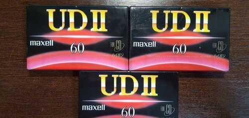 Аудиокассеты Maxell udii 60