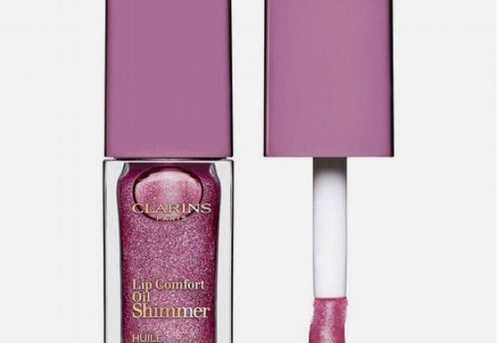 Косметика пакетом Clarins, масло для губ