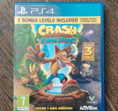 Crash bandicoot ps4 игра