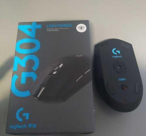 Logitech G Игровая мышь беспроводная G305/G304 Lig