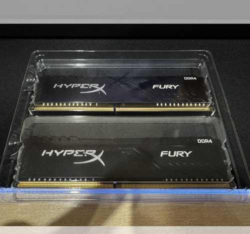 Оперативная память HyperX Fury DDR4 16 Gb (2x8)