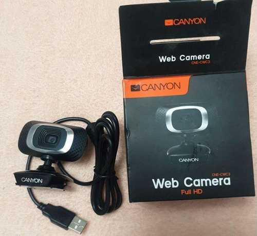 Веб камера canyon full HD