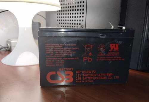 Аккумуляторная батарея CSB GP 1272 F2 12В 7.2 Ач