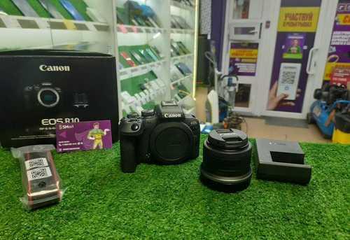 Беззеркальный фотоаппарат Canon EOS R10 Kit RF-S 1
