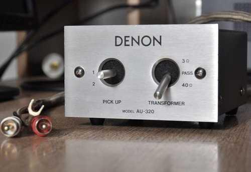 Трансформатор Denon AU320 для мс виниловых картрид