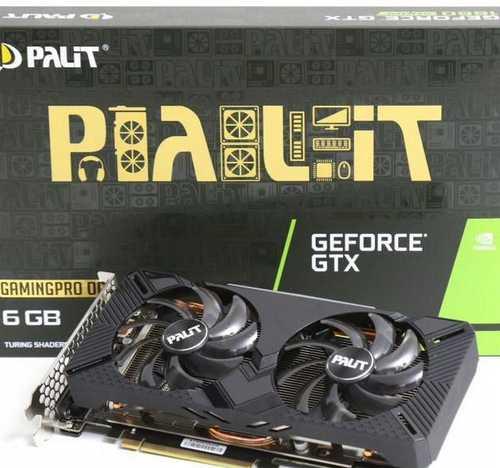 Видеокарта Palit GTX 1660 Super 6 гб (память Samsu