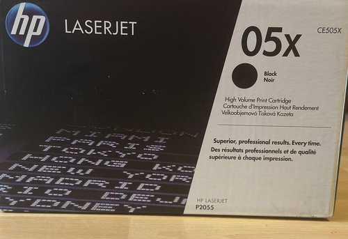 Картридж HP Laserjet P2055 (05X) новый