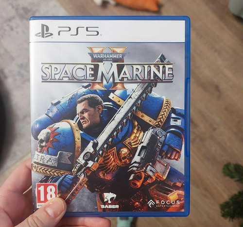 Игра ps5 space maribe warhaamer 40.000 диск