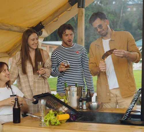 Гриль стол барбекю