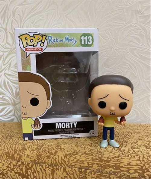 Funko Pop Morty Keychain из сериала Рик и Морти