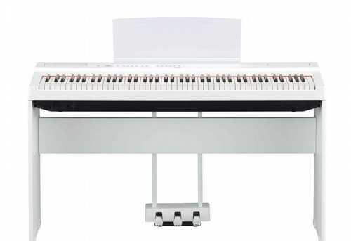 Пианино Yamaha P-125 корпусное с блоком 3 педалей