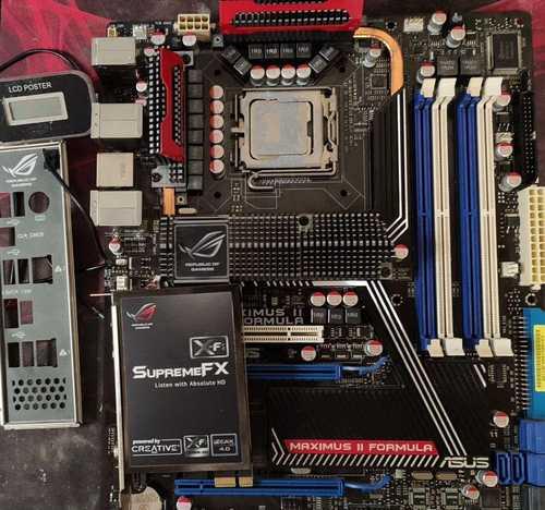 Материнская плата asus Maximus II Formula