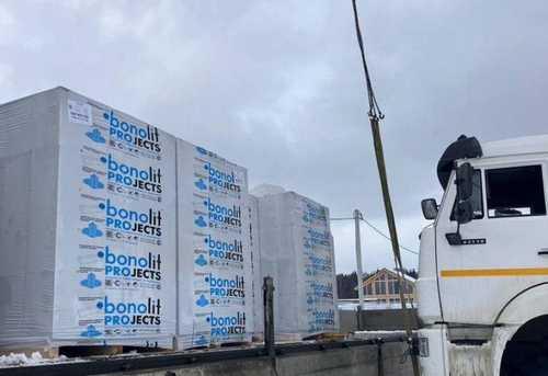 Газосиликатные блоки Бонолит с доставкой