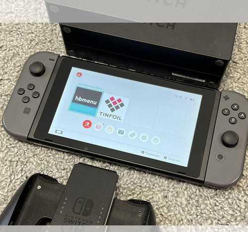 Прошитая Nintendo Switch Rev 1 128gb