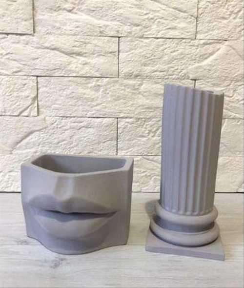 Кашпо органайзер и ваза колонна