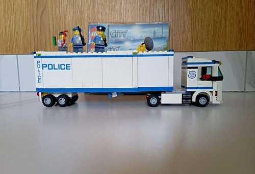Lego city полицейский грузовик