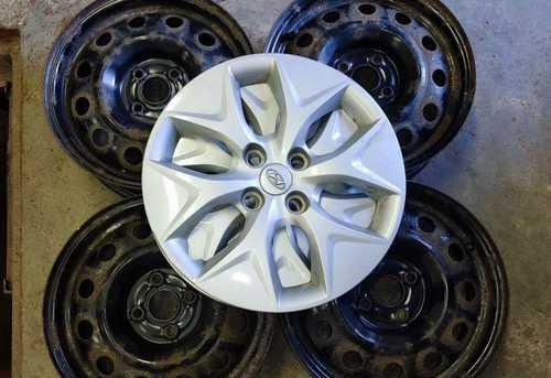 Стальные диски r15 hyundai solaris