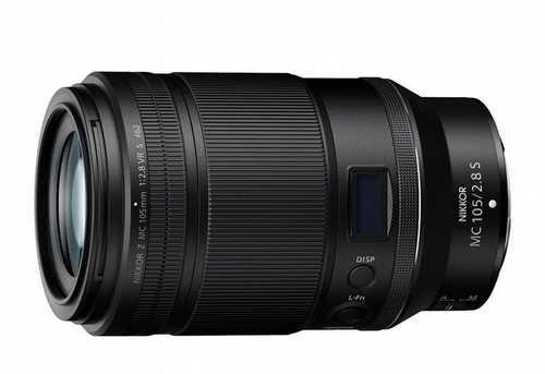 Nikon 105mm f/2.8 VR S Nikkor Z MC новый