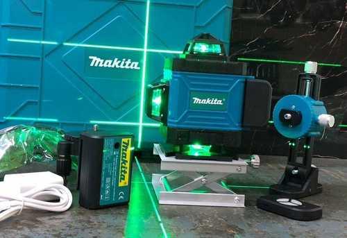 Лазерный уровень makita 4d нивелир 16 линий