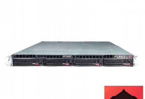 Сервер Supermicro 819 4LFF 2xE5-2667v3 640GB