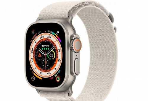 Apple Watch Ultra 49 мм, Starlight Alpine Loop