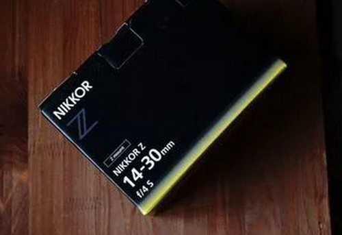 Nikon Z 14-30mm f/4.0 S
