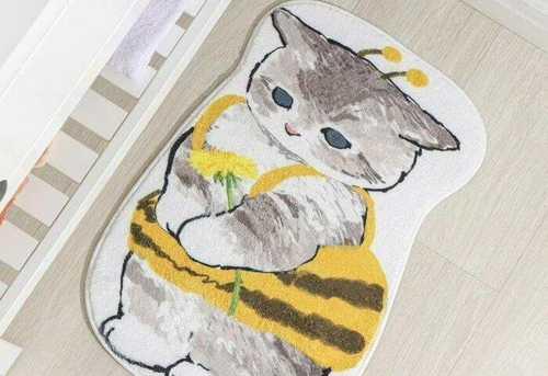 Коврик кот пчёлка