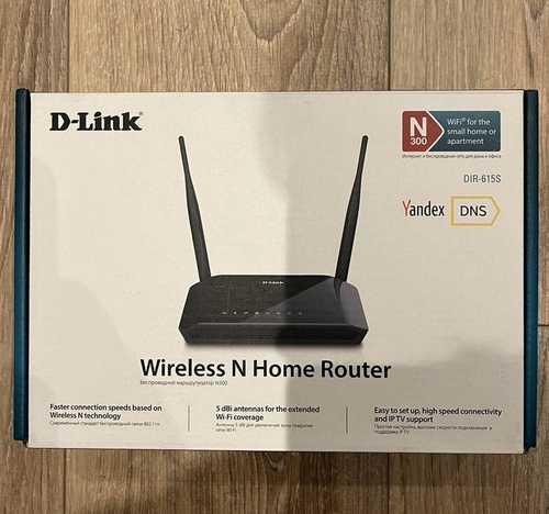 Wi-Fi роутер D-Link DIR-615S