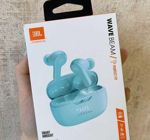 Беспроводные наушники jbl wave beam