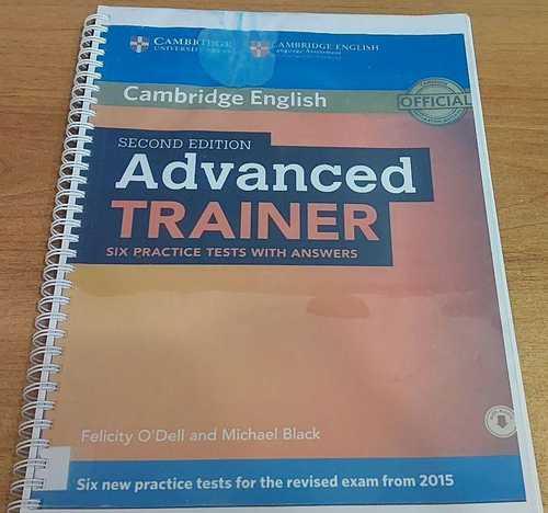 Cambridge English Second Edition Advanced Trainer