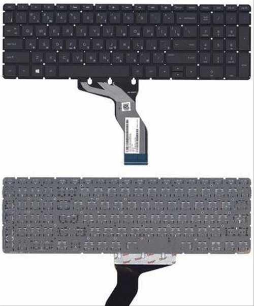 Клавиатура для HP Pavilion 17-ab211ur черная с бел