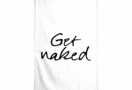 Полотенце для ванной Juniqe Get Naked, цвет Schwar