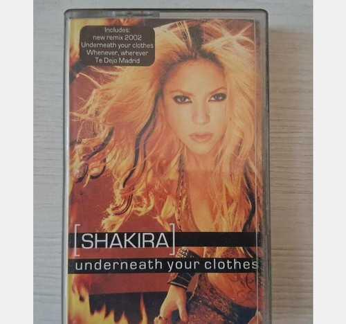 Кассета Shakira "Underneath you clothes" NM Лиценз