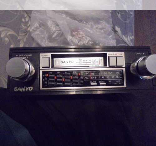 Автомагнитола sanyo GT 4300. fm 87-108