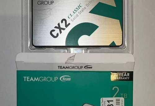 SSD 2.5 накопитель Team Group CX2 2Тб