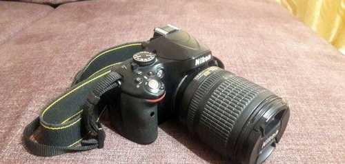 Nikon d5100 с объективом 18-105