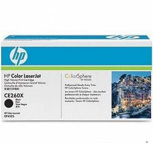 HP CE260X Картридж,blackclj CP4525, Black, (17000стр.)