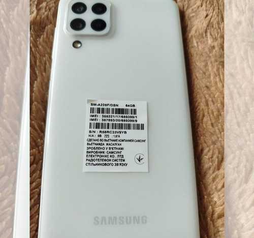 Samsung Galaxy A22, 4/64 ГБ