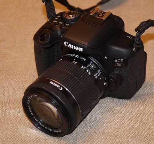 Canon EOS 750d 18-55 stm 1500 кадров