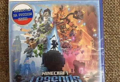 Minecraft Legends Deluxe edition для PS5 диск