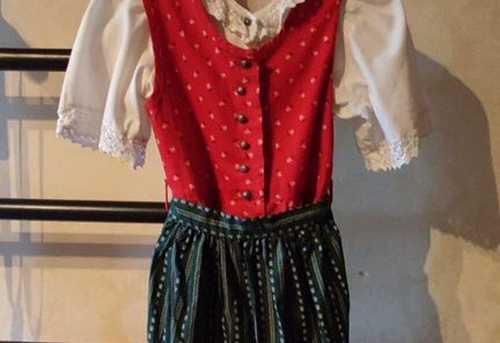 Баварское платье, костюм Красной шапочки