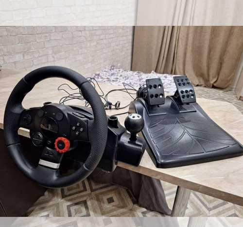 Руль Logitech Driving Force GT 900 градусов