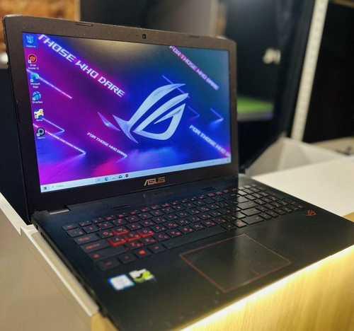 Игровой ноутбук Asus ROG i7,GTX(4гб),16гб озу,M2