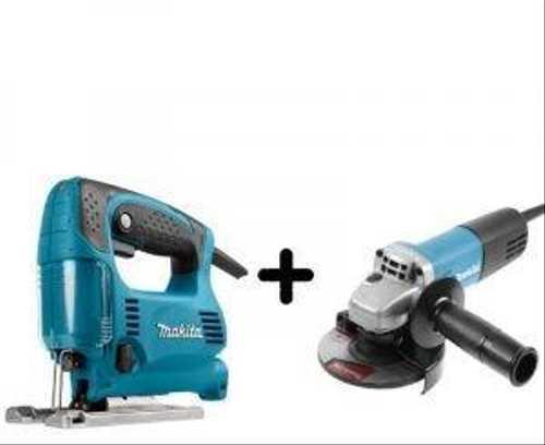 Набор Makita DK 0116 (лобзик 4329 + ушм 9558HN)