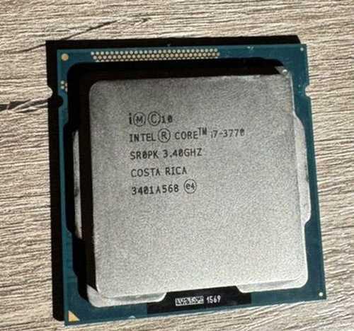 Процессор intel core i7 3770 3.40ghz