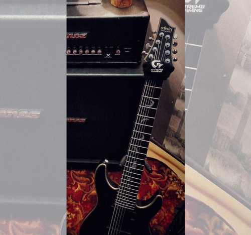 Электрогитара Schecter Damien Platinum 8