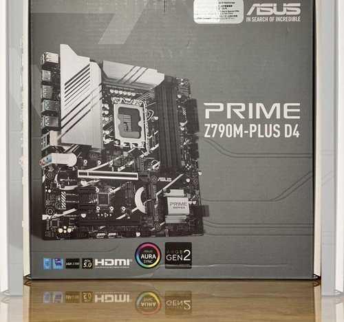 Asus Prime Z790M-Plus D4 (Гарантия Ситилинк)