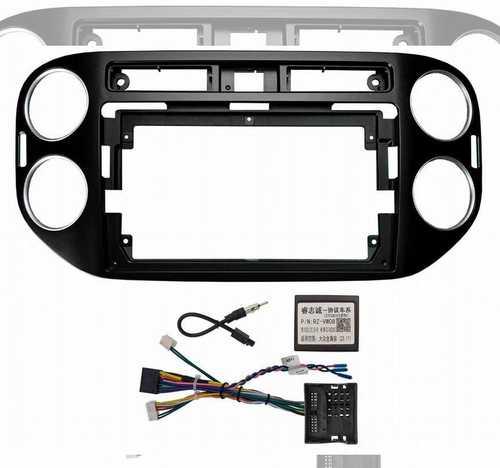 Переходная рамка Volkswagen Tiguan 07-11 9"